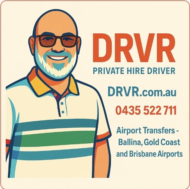 DRVR - Ballina Byron to Gold Coast & Brisbane Airport Transfers